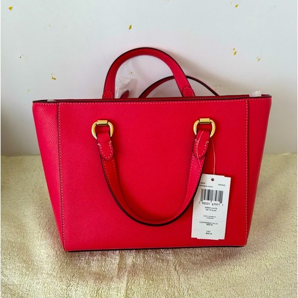 Coach | Bags | Coach Alice Satchel Purse In Watermelon Color | Poshmark